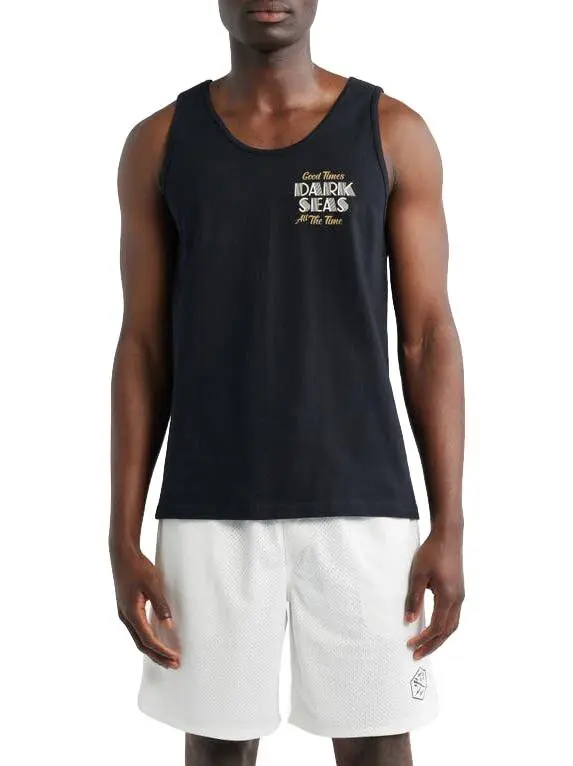 DARK SEAS Graphic Tank Top - Black