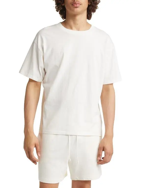 ELWOOD Core Oversize Organic Cotton Jersey T-shirt - White