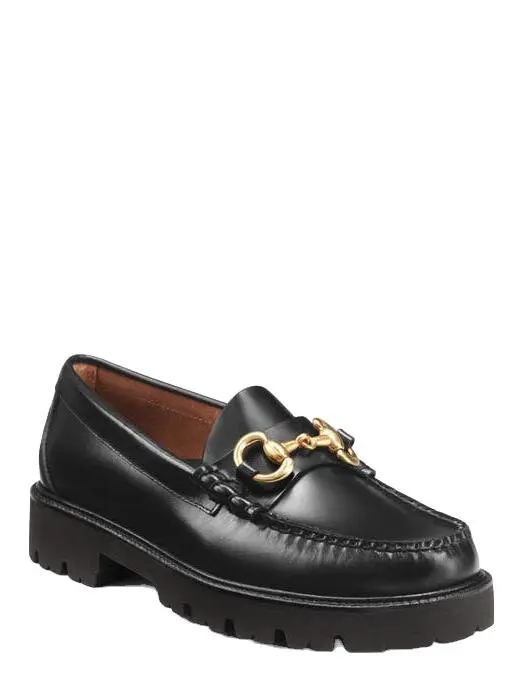 G.H.BASS Lincoln Super Bit Loafer - Black
