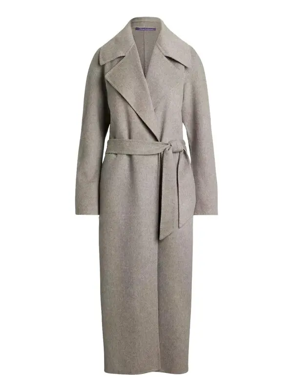 Ralph Lauren Double-breasted Belted Coat - Neutrals