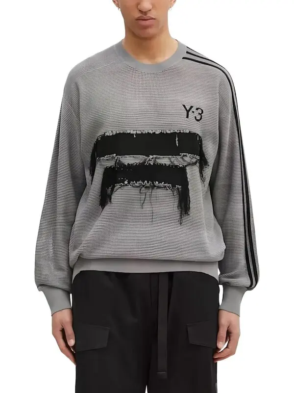 Y3 Crew-neck Sweater - Gray