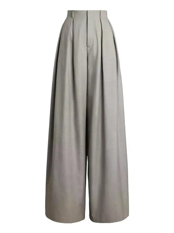 Ralph Lauren Greer Pleated Trousers - Grey