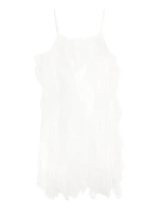 TOUT A COUP Sleeveless Dress - White