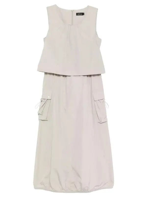 TOUT A COUP Sleeveless Dress - Neutrals