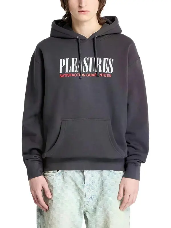 PLEASURES Satisfaction Hoodie - Grey