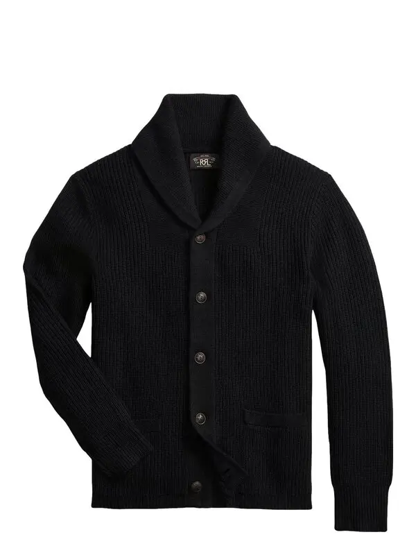 Ralph Lauren Cashmere Cardigan - Black