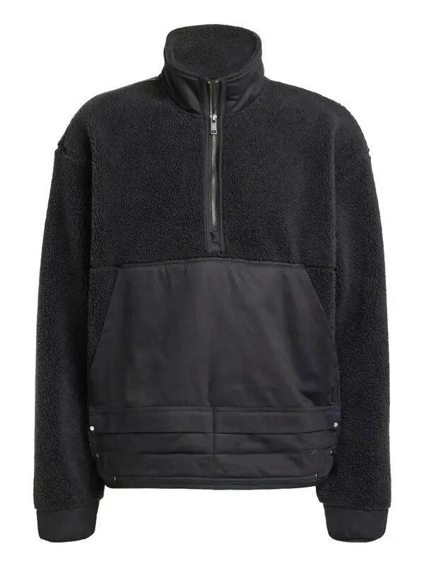 Adidas Panelled Sweater - Black