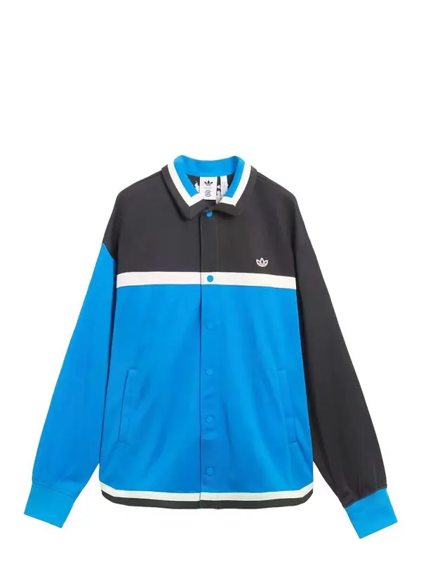 Adidas Logo-print Sport Jacket - Blue