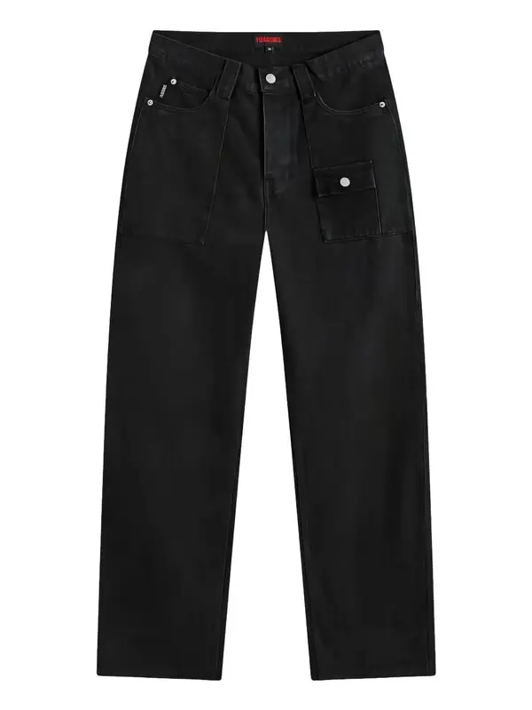 PLEASURES Grind Jeans - Black