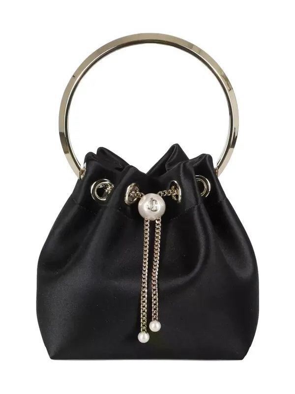 JIMMY CHOO Bon Bon Handbag - Black