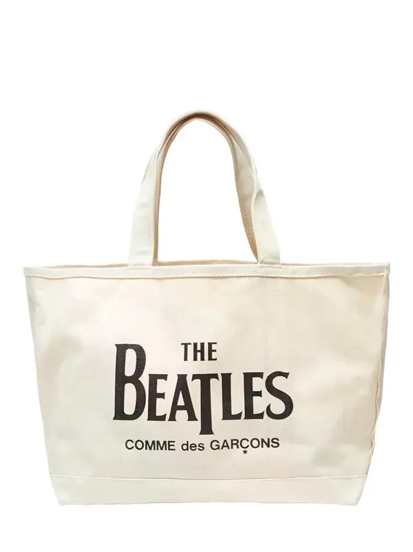 Comme Des Garçons The Beatles X Tote Bag - Neutrals
