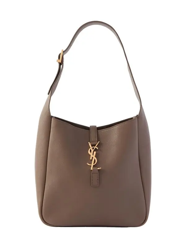 Saint Laurent Le 5 À 7 Supple Small Leather Shoulder Bag - Brown