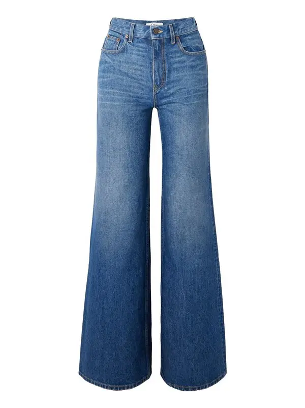Chloé High-rise Wide-leg Jeans - Blue