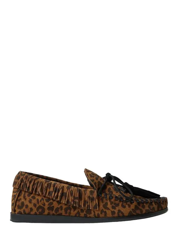 Isabel Marant Fitza Leopard-print Loafers - Animal Print