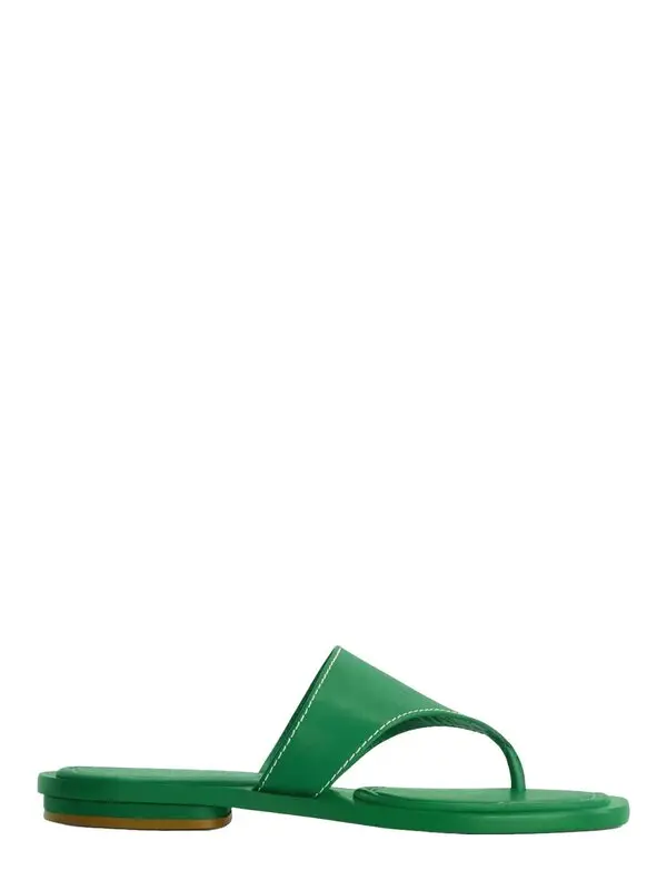 Bernardo 1946 Thong Sandals - Green