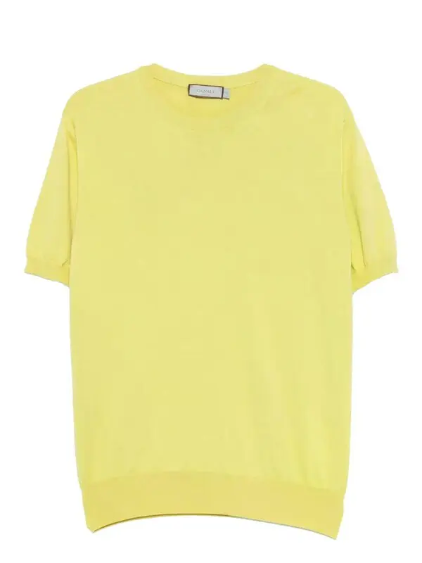 Canali Fine-knit T-shirt - Green
