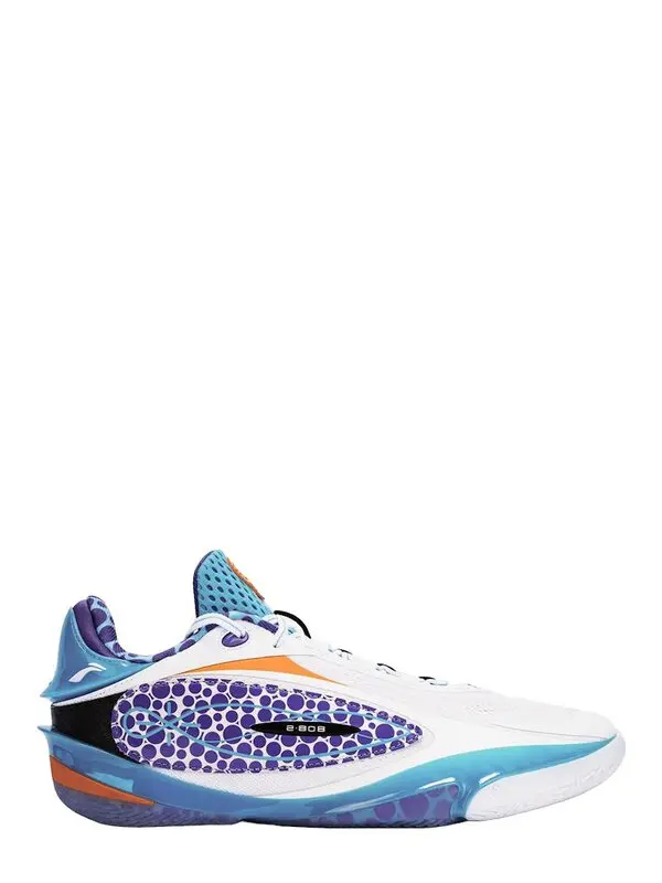LI-NING Wade 808 5 Ultra Sneakers - White/aqua/purple