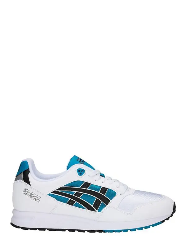 Asics Gelsagain Lace Up Sneakers - Teal Blue/black