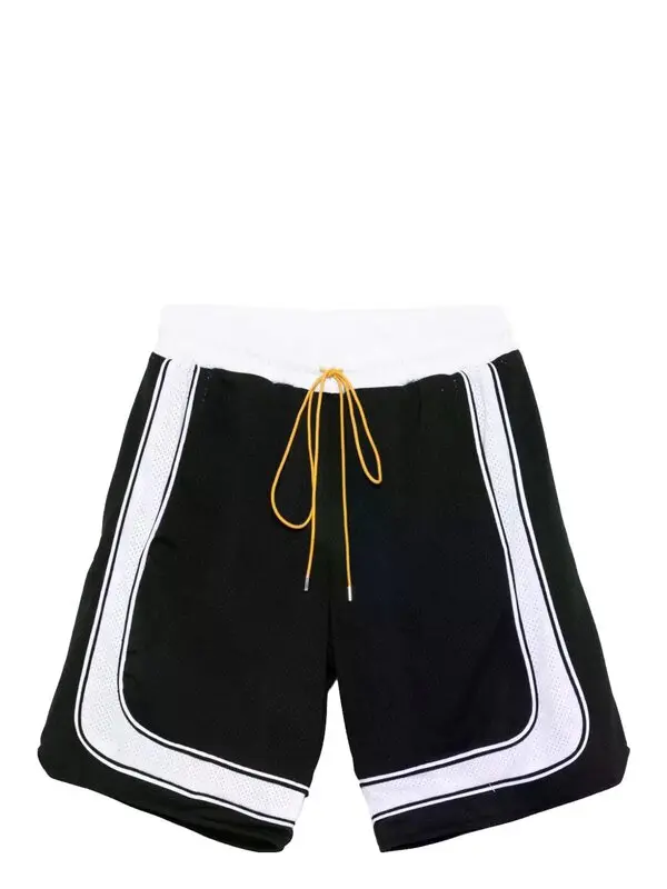 Rhude Drawstring Track Shorts - Black