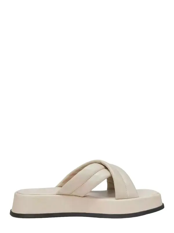 Marc O'polo Cross-strap Platform Sandals - Neutrals