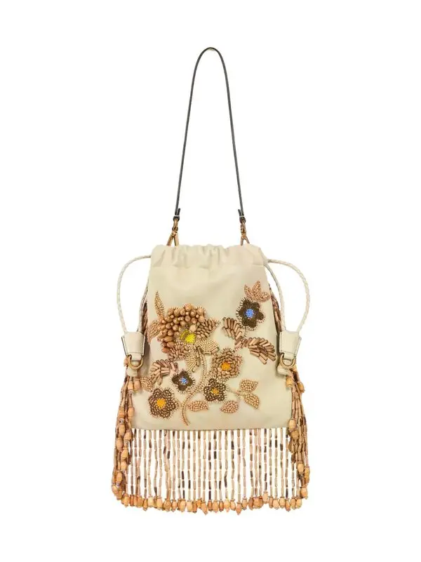 Etro Small Kalispera Bucket Bag - Neutrals