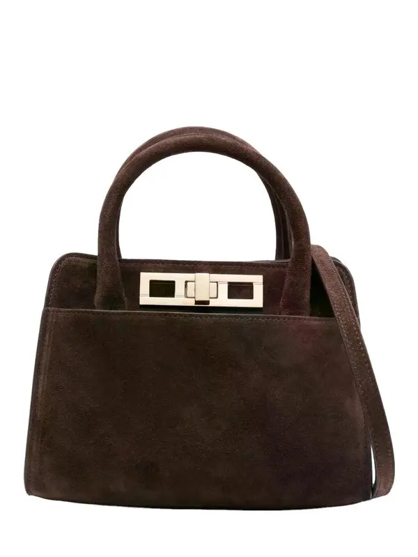 Fabiana Filippi Suede Tote Bag - Brown