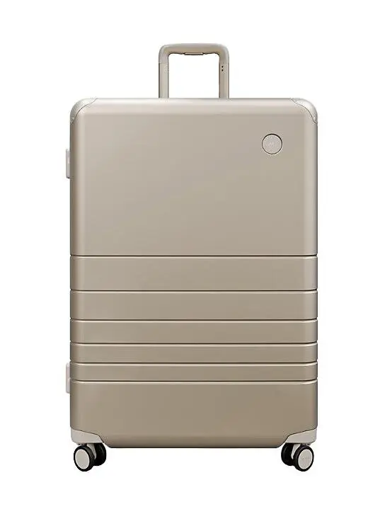 MONOS Hybrid Large Check-in Polycarbonate Suitcase - Champagne