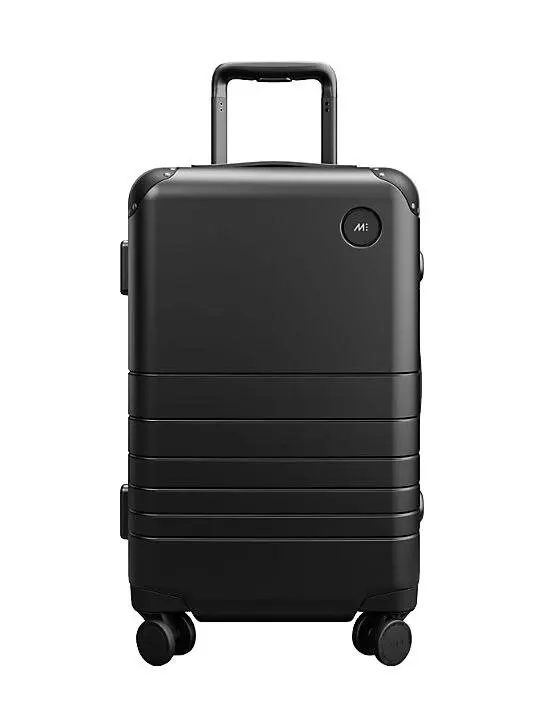 MONOS Hybrid Carry-on Polycarbonate Suitcase - Obsidian