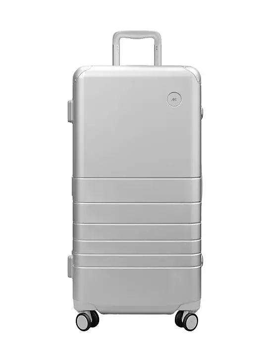 MONOS Hybrid Check-in Trunk Suitcase - Silver
