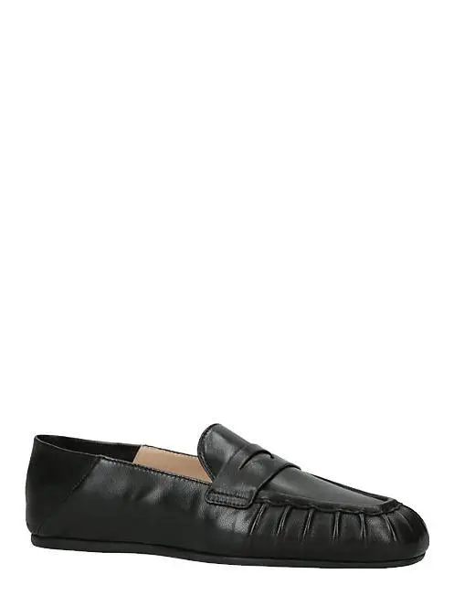 STUART WEITZMAN Brooks Leather Loafers - Black