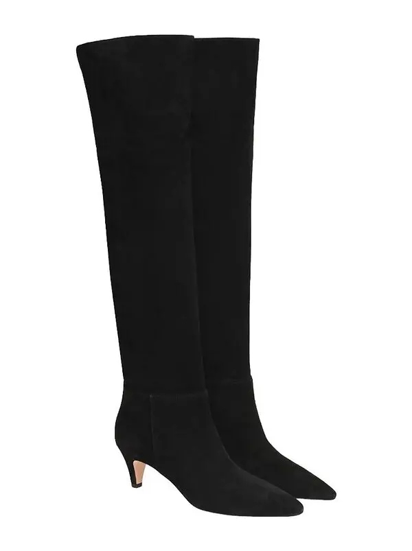 GIANVITO ROSSI Elise Over-the-knee Boots - Black Leather