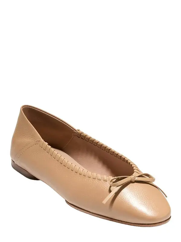 Cole Haan Jaya Travel Ballet Flats - Tuscan Sand Leather