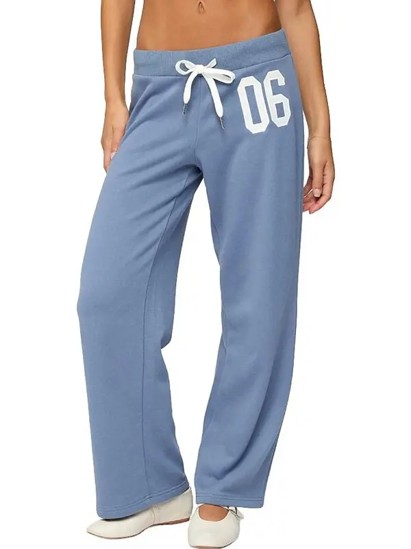 EDIKTED Petite 06 Sweatpants - Blue
