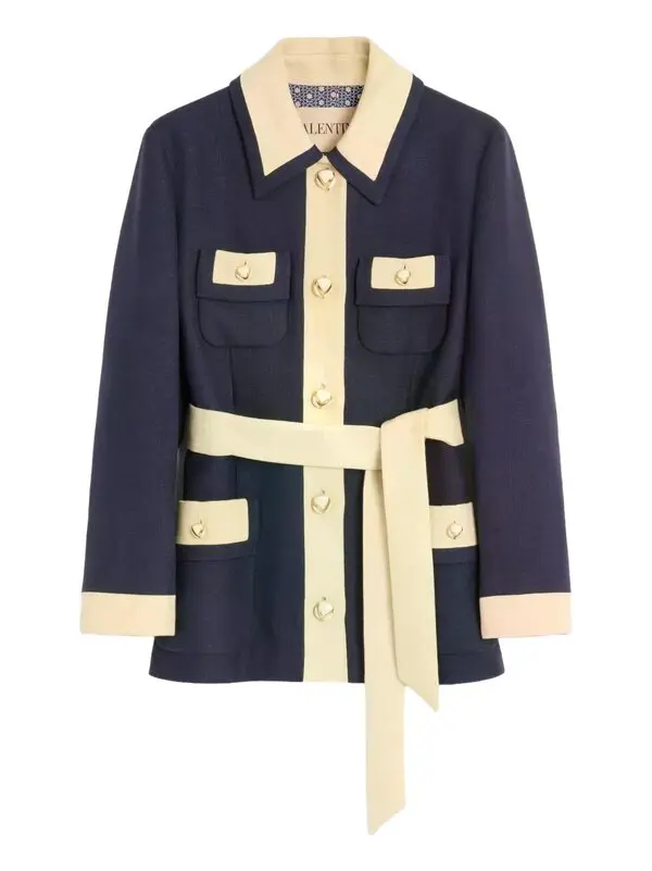 Valentino Garavani Caban Jacket - Blue
