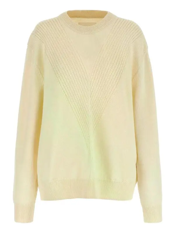 JIL SANDER V-pattern Sweater - Neutrals