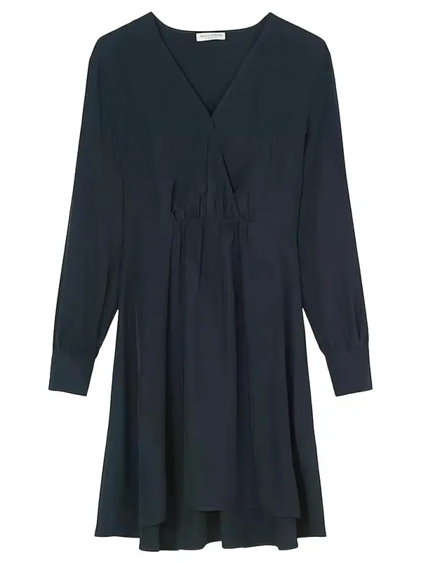Marc O'polo V-neck Long-sleeve Dress - Blue