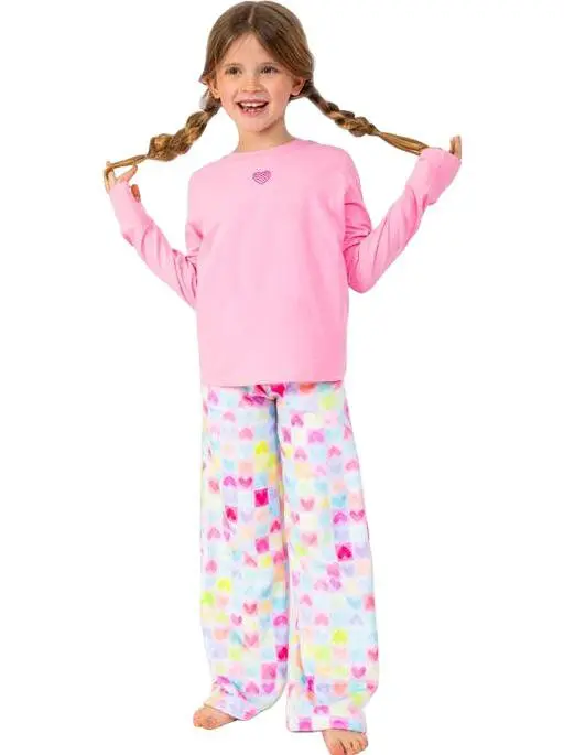 PREPPY GOOSE Plush Lounge Pants - Multicolor