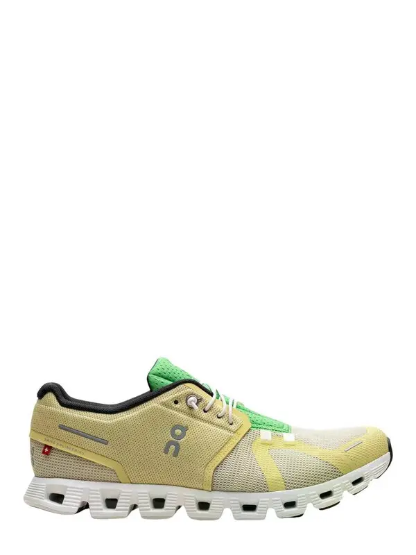 On Cloud 5 Push Hay/acacia Sneakers - Yellow