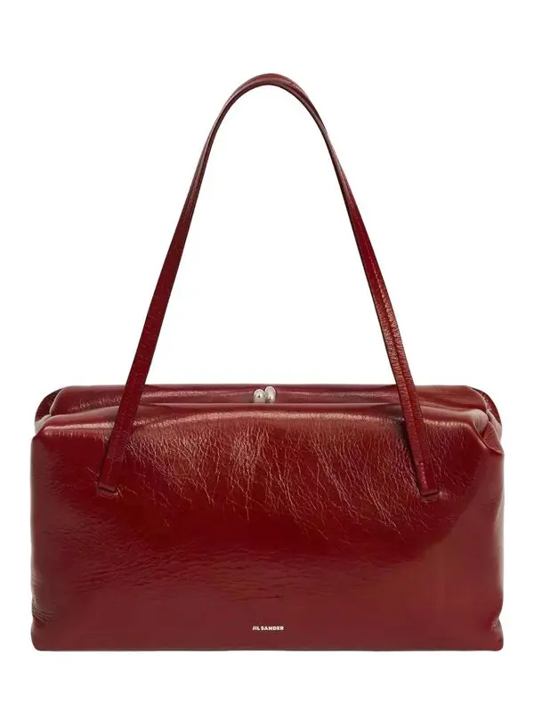 JIL SANDER Small Goji Pillow Tote Bag - Red
