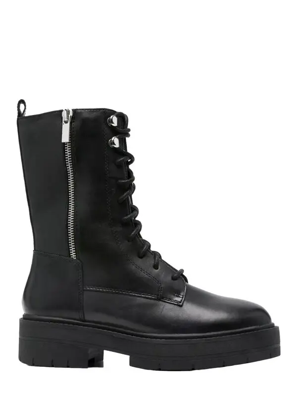 Geox Spherica Biker Boots - Black