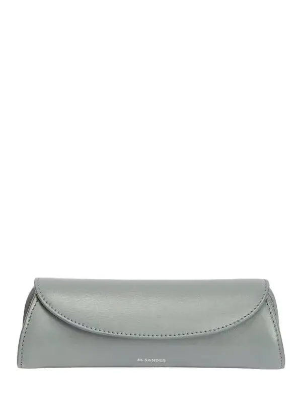 JIL SANDER Cannolo Glasses Case - Grey