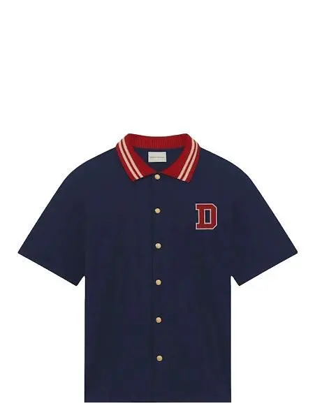 Drole De Monsieur La Chemise Drole Shirt - Navy Blue