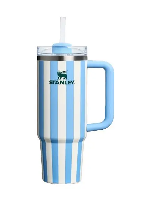 STANLEY Flowstate Quencher 30oz Tumbler - Cornflower Cabana Gloss
