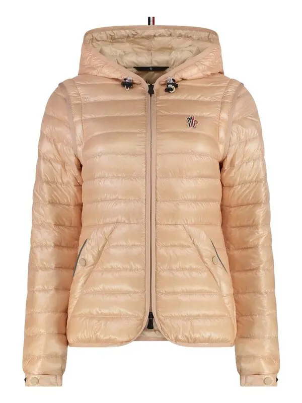 Moncler Karura Short Down Jacket - Pink