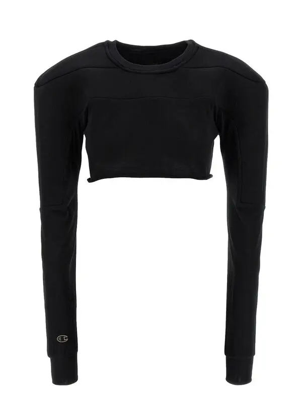 Rick Owens Champion X Cotton Sweater - Black