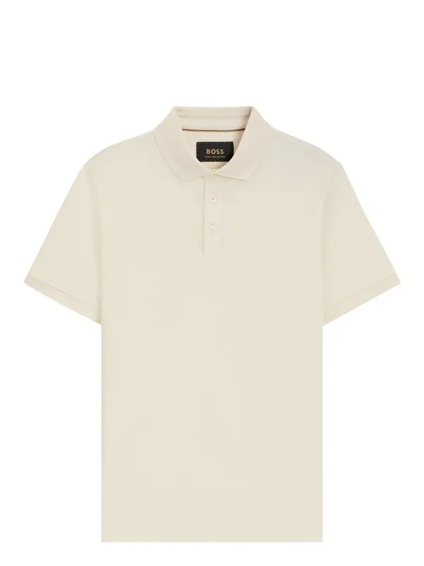 BOSS Cotton Regular-fit Polo Shirt - White