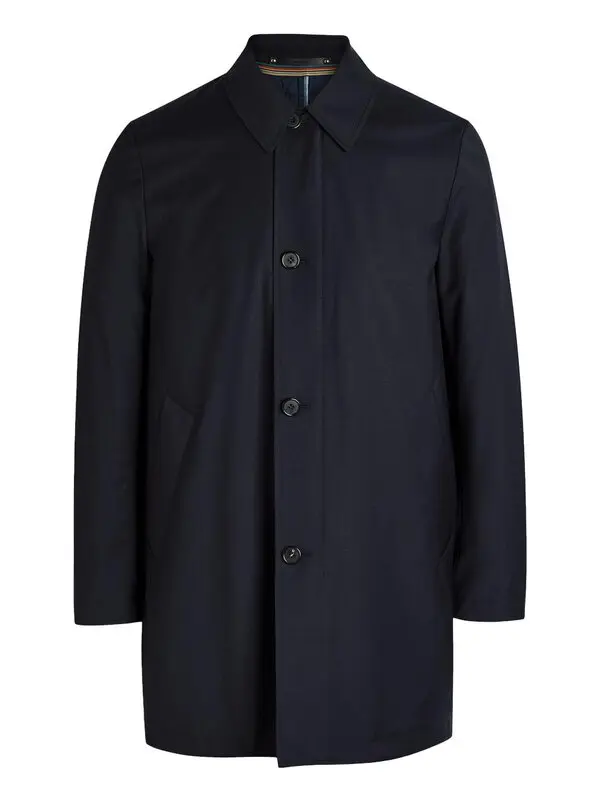 Paul Smith Woven Jacket - Navy