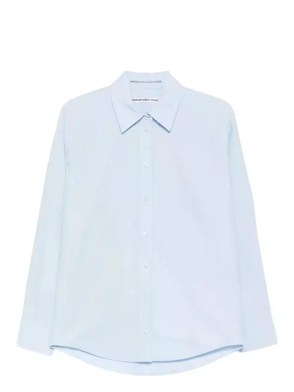 Alexander Wang Cotton Button-down Shirt - Blue