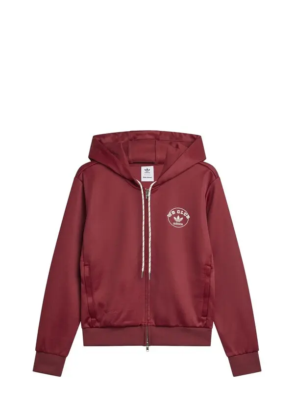 WALES BONNER X ADIDAS Hooded Sweatshirt - Burgundy