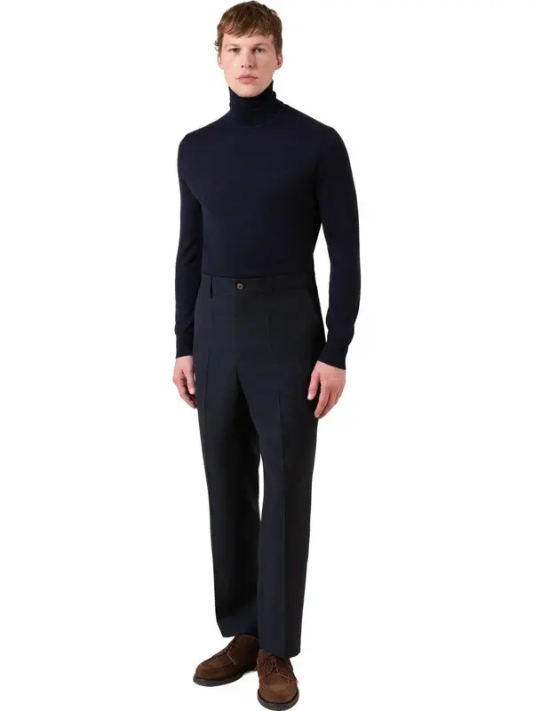 AUTORE Basquiat Lana Trousers - Blu